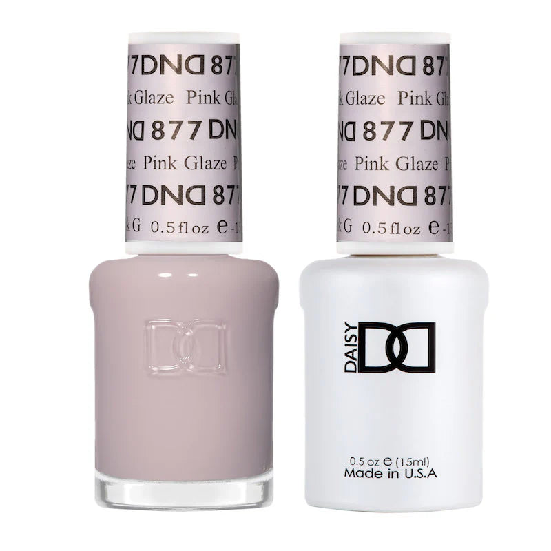 DND Matching Duo - Sheer Collection - 877 Pink Glaze – Skylark Nail Supply