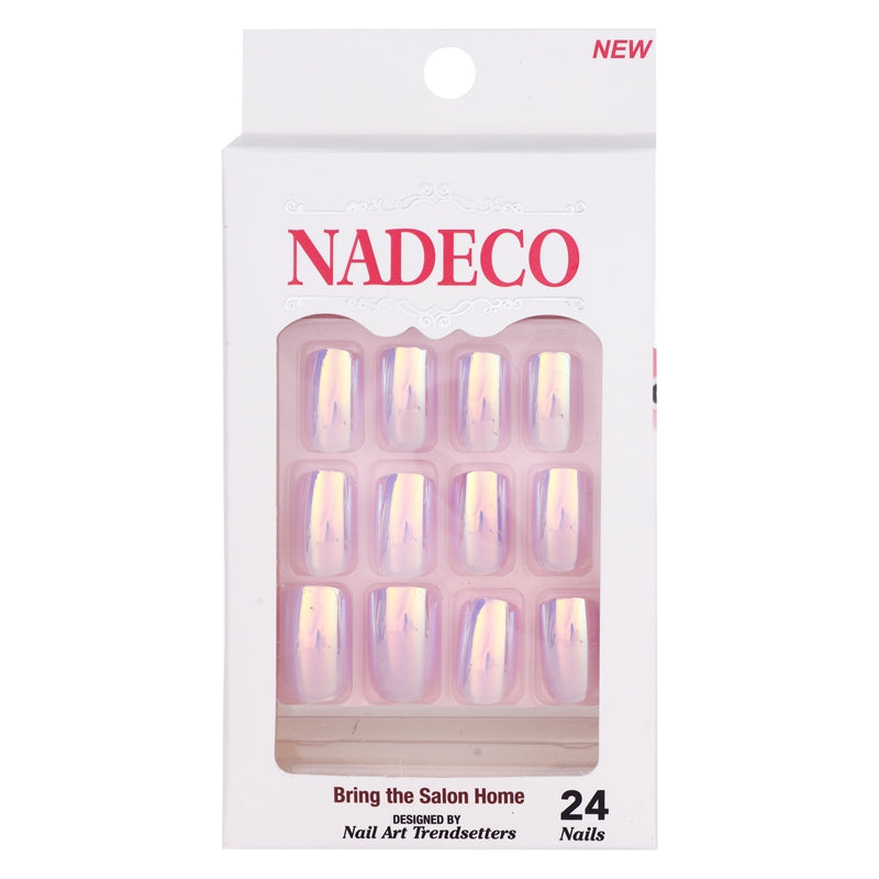 Nadeco Chrome Press on Nail Tips Box 06 – Skylark Nail Supply
